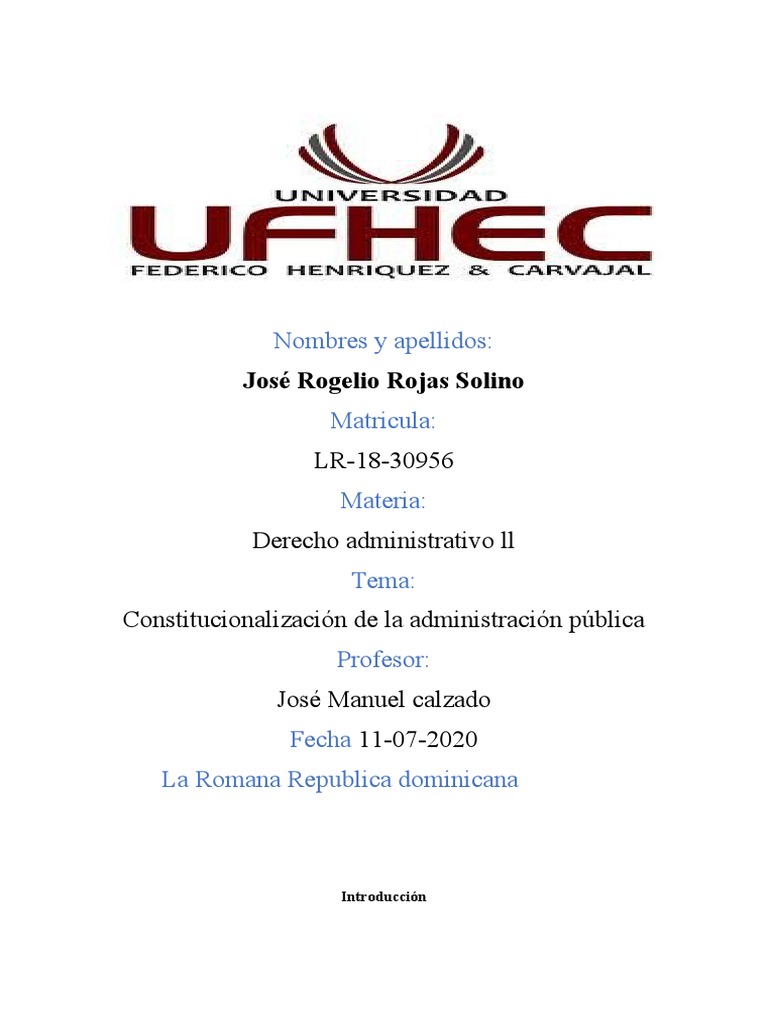 Análisis del Artículo 43 Constitucional | PDF | Administración Pública ...