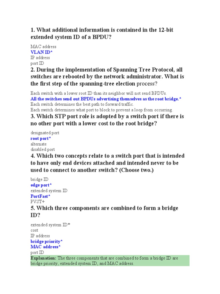 Modulo 5-6 Cisco | Download Free PDF | Network Switch | Network ...