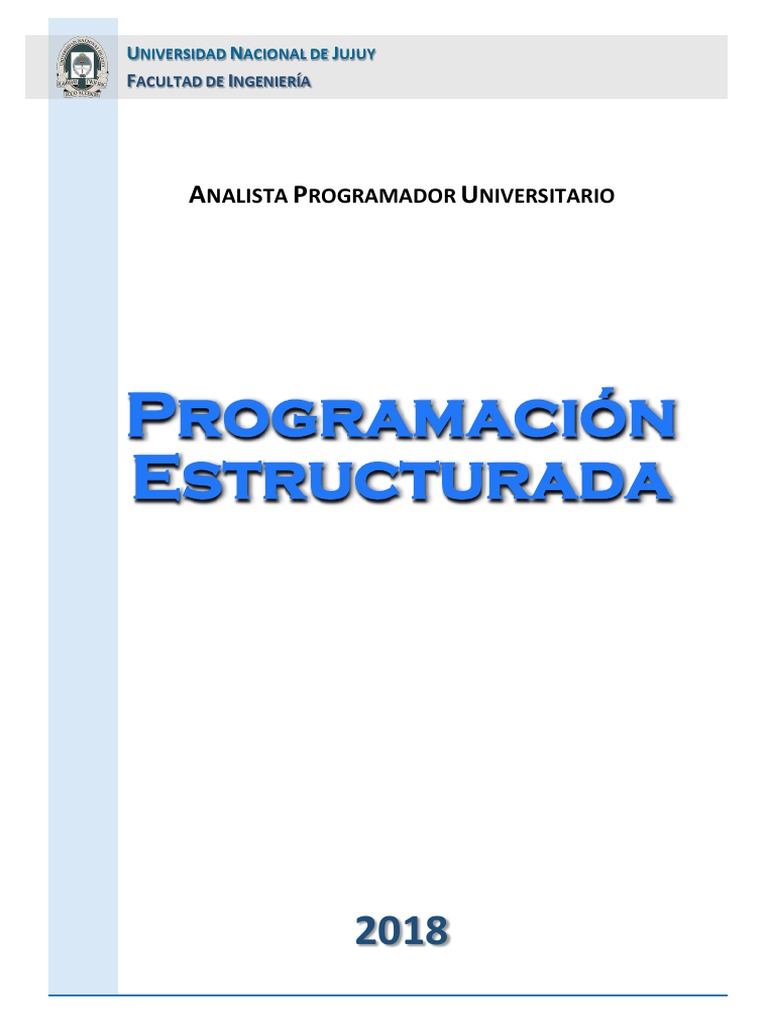 Teoría Unidad Iii Programación Estructurada | PDF | Algoritmos | Lenguaje de programación