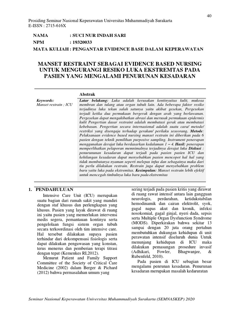 Suci Nur Indah Sari (19320033) | PDF | Sains & Matematika