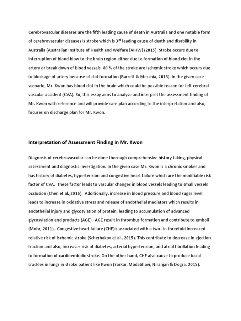 Clinicalfeatures | PDF | Stroke | Lateralization Of Brain Function