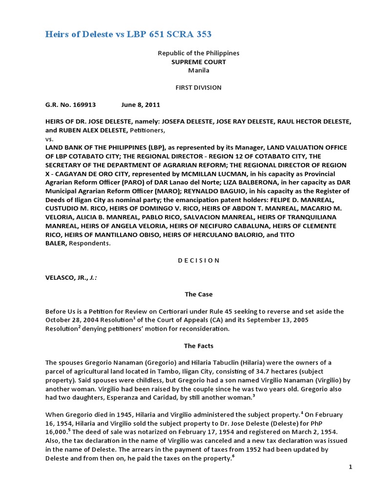 Agrarian Land Dispute Resolution | PDF | Res Judicata | Judgment (Law)
