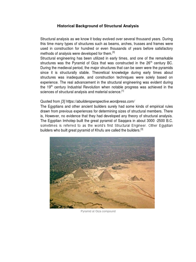 Evolution of Structural Analysis | PDF | Isaac Newton | Newton's Laws ...