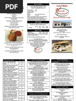 Jersey Mikes Takeout Menu | PDF | Bacon | Steak