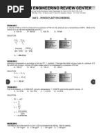 Thermodynamics Problem Set With Solutions | PDF | Pressure | Mechanical ...