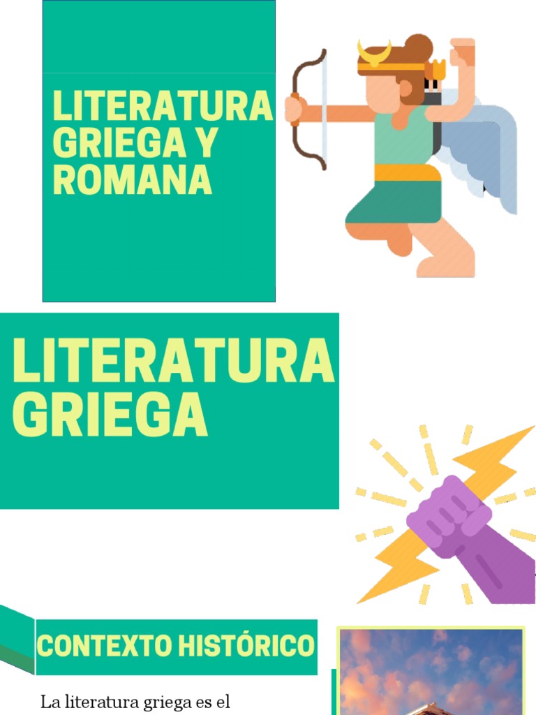Diapositivas - Literatura Griega y Romana | PDF | Literatura griega ...
