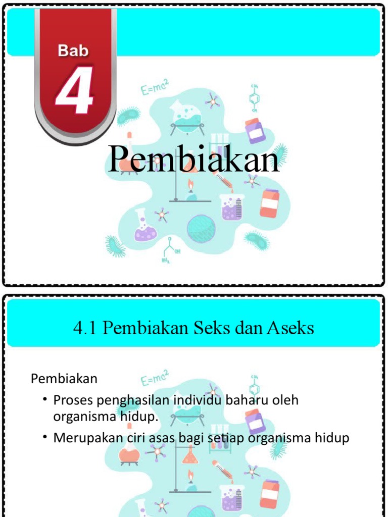 Bab 4 Pembiakan Tingkatan 1 | PDF