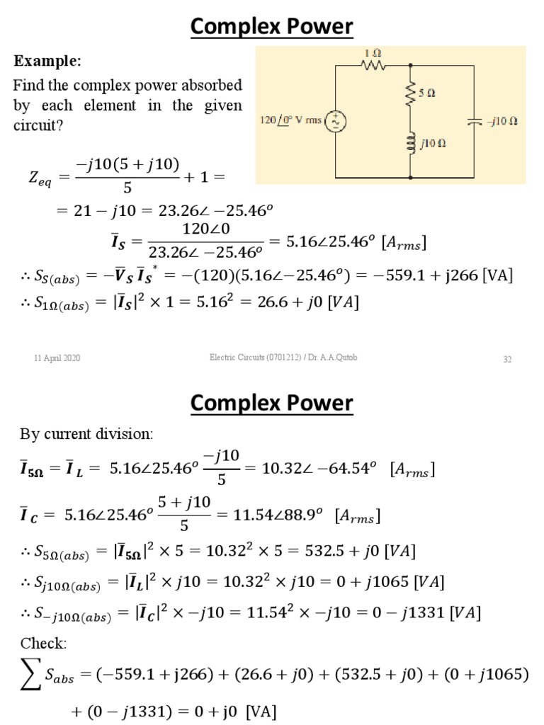 Circuits-AC Power-5 | PDF | Ac Power | Physical Quantities