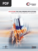 Lubrizol Additives Fact Sheet | PDF | Motor Oil | Lubricant