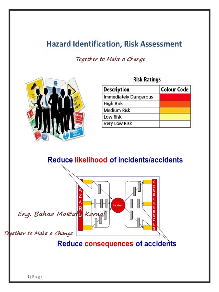 Hazard Identification & Risk Assessment Guideline | PDF | Risk | Risk ...