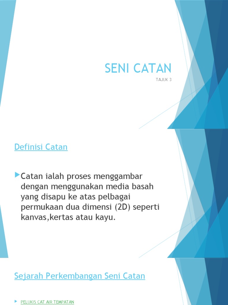 Seni Catan | PDF