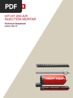 Hilti - Pull Out Test Report-Sample | PDF