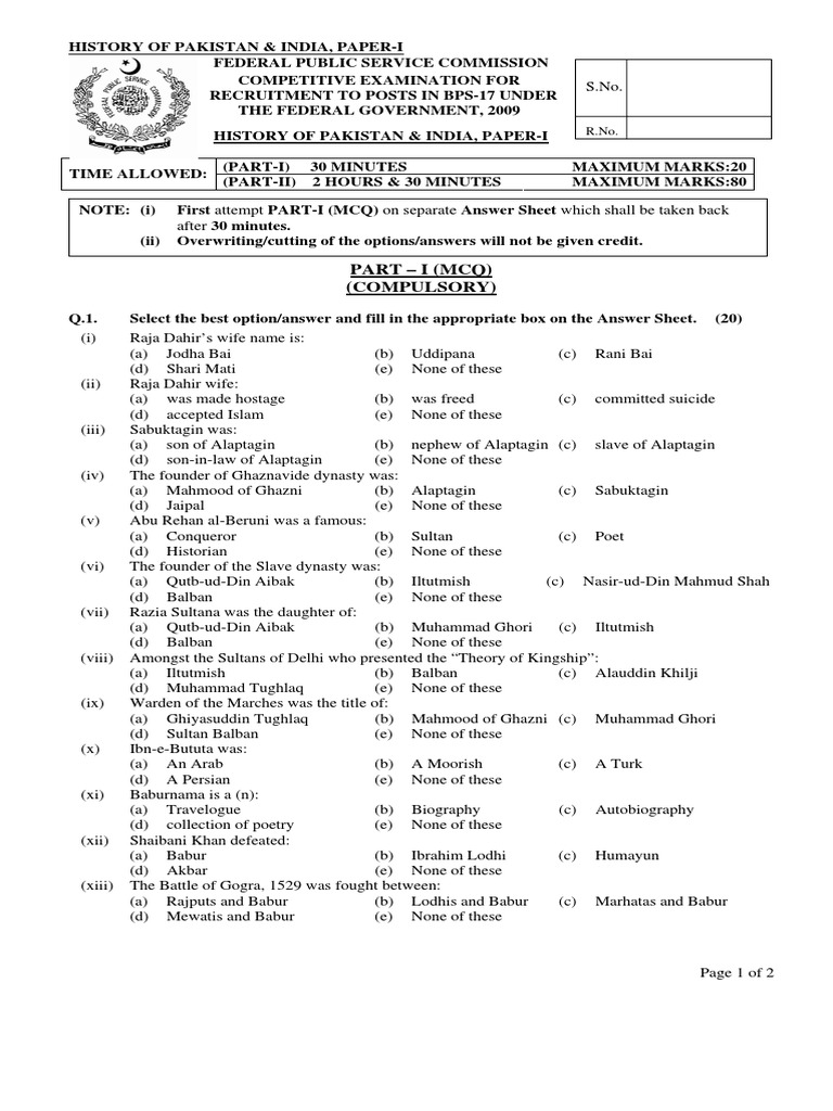 History of Pakistan and India 2009 PDF | PDF | Muhammad Ali Jinnah ...