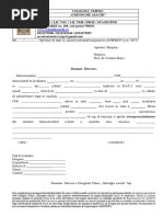 Cerere de Retragere | PDF