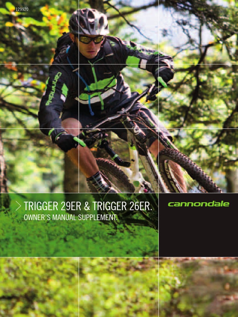 Trigger 29er & Trigger 26er.: Owner'S Manual Supplement | PDF | Bearing ...