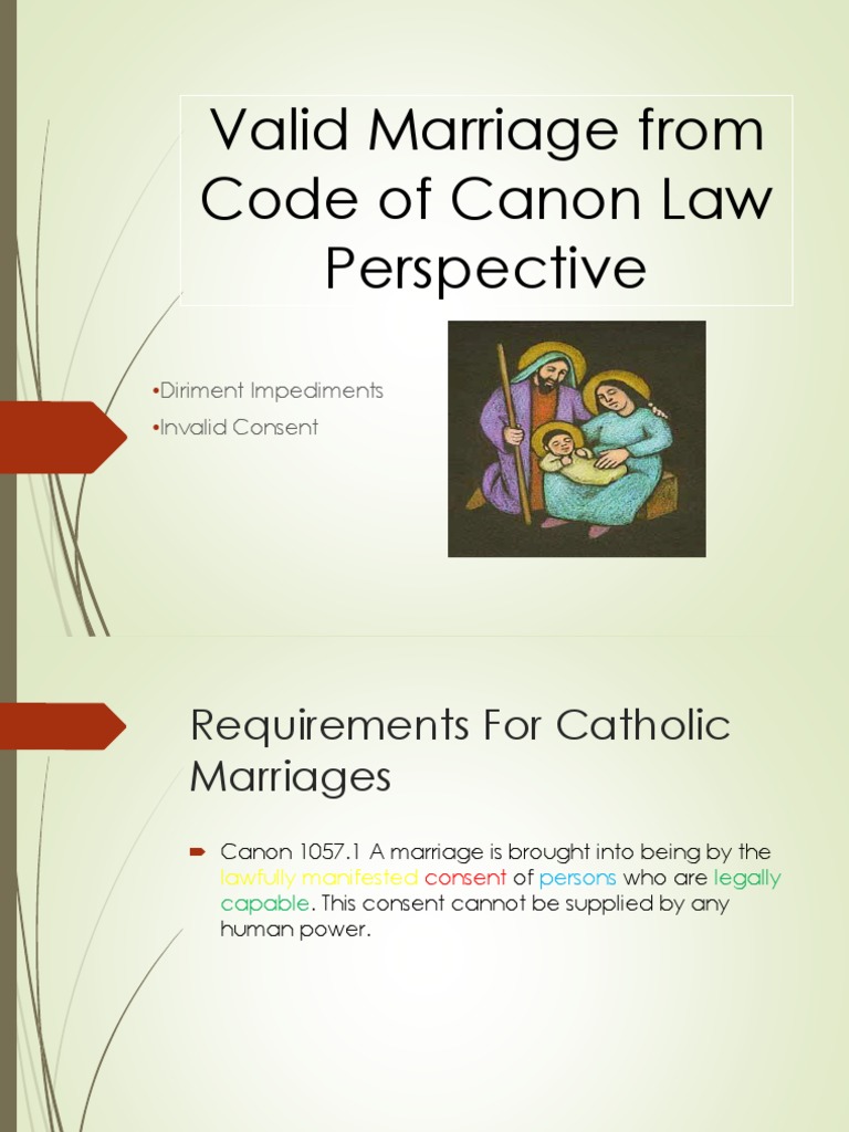 8b. Diriment Impediments PDF | PDF | Marriage | Canon Law