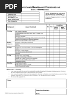 Daily Stacker Inspection Checklist | PDF | Technology & Engineering