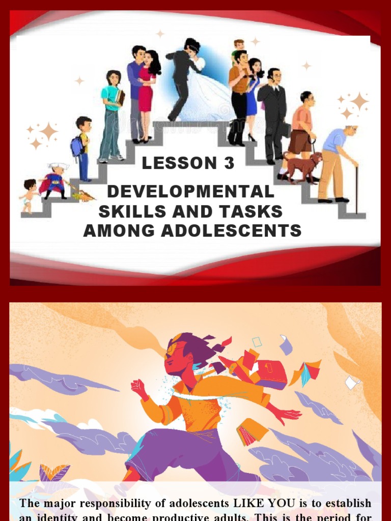 Developmental Skills and Tasks Among Adolescents | PDF | Schema ...