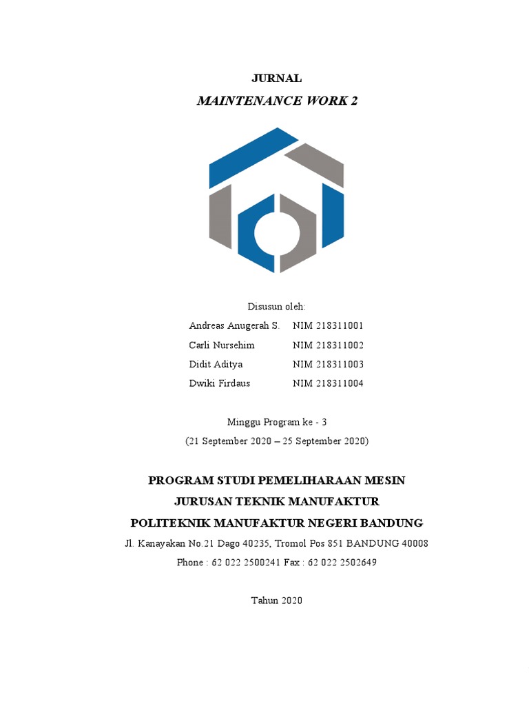 Pemeliharaan Mesin Fehlmann P18S | PDF | Bisnis