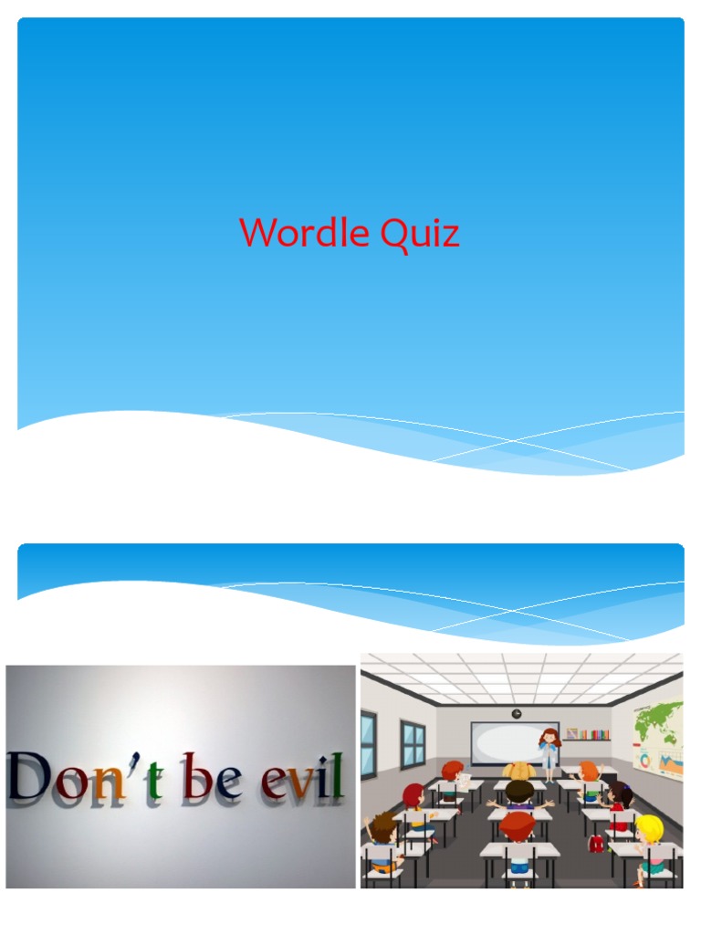 Wordle Quiz | PDF