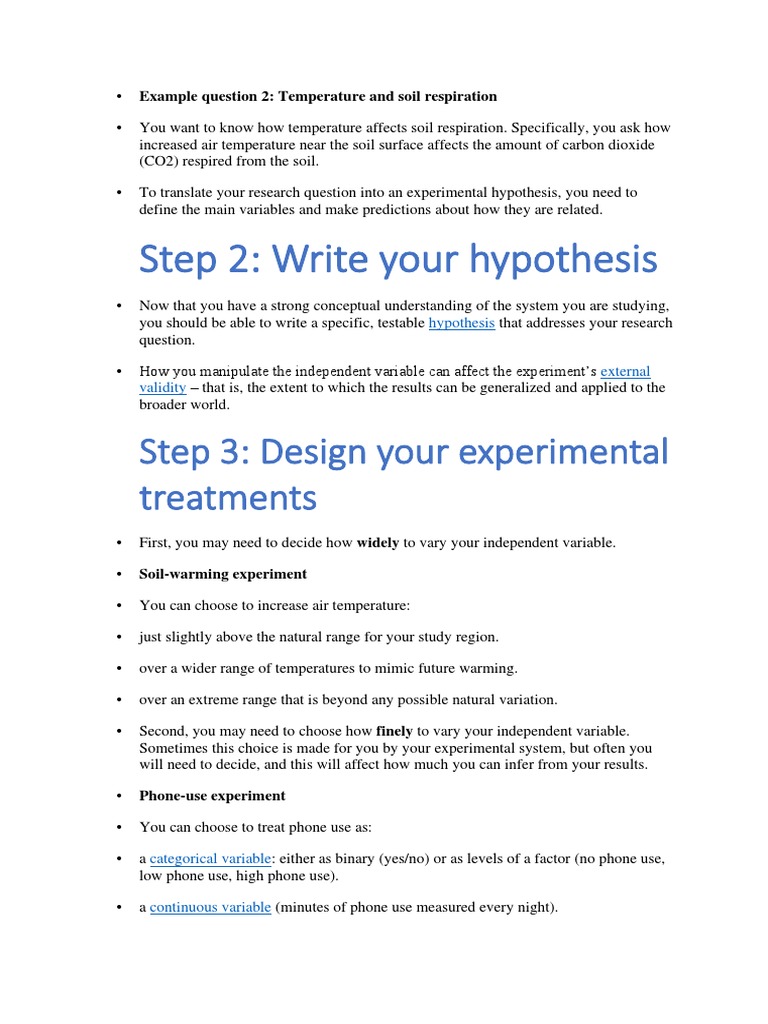 Marketing Experiment2 PDF | PDF | Experiment | Hypothesis