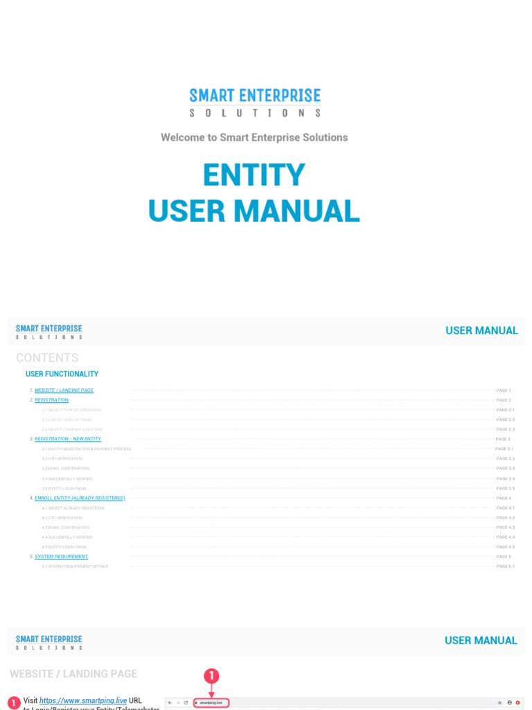 Entity User Manual Welcome To Smart Enterprise Solutions Download