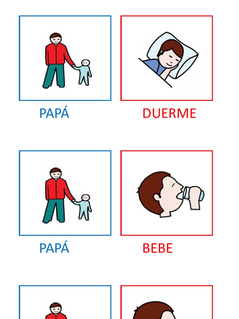 Lectura Con Pictogramas 1 | PDF