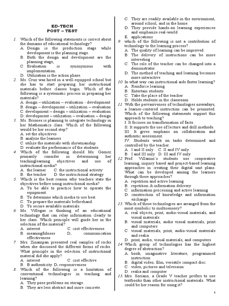 Educ Tech | PDF | Educational Technology | Multimedia