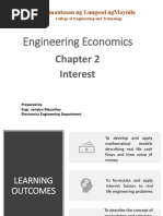 Engineering Economics Cheat Sheet | PDF | Compound Interest | Interest