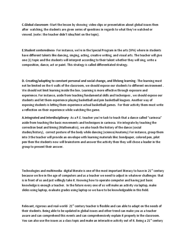Global Classroom | PDF | Literacy | Classroom