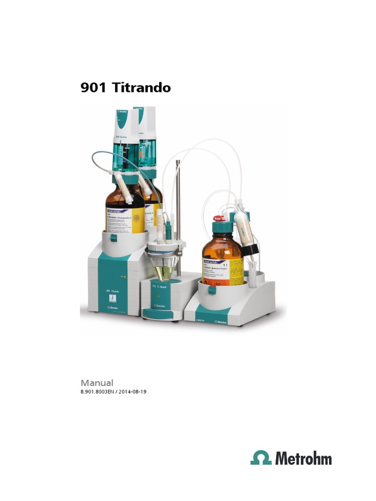 901 Titrando: Manual | PDF | Usb | Electrical Connector