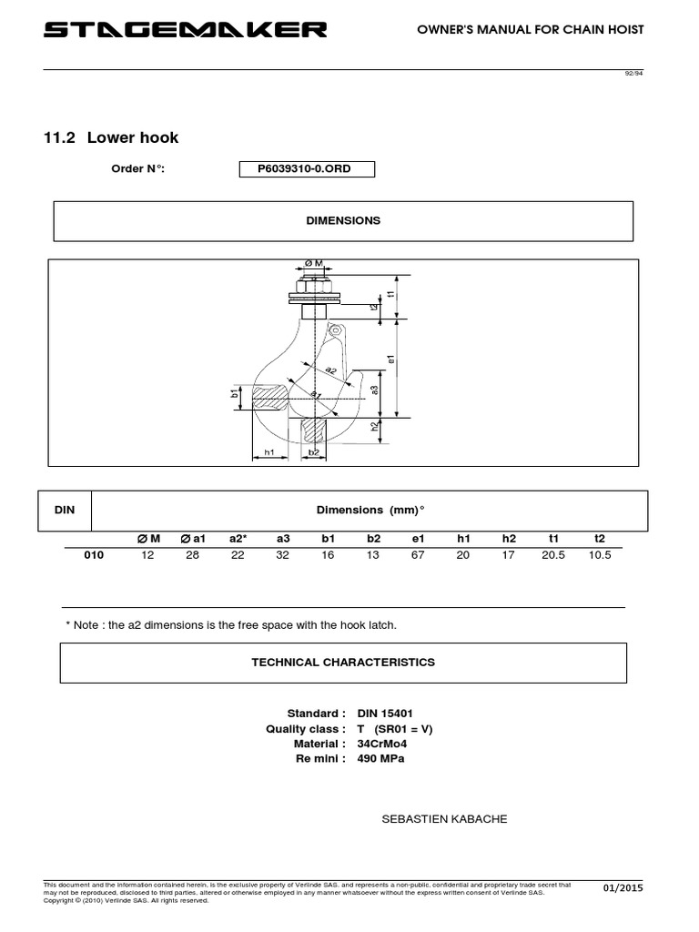 HOOK Certificate | PDF
