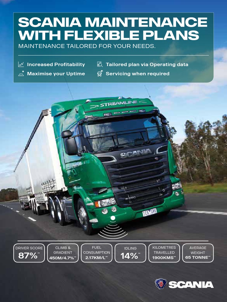 Scania Flexible Maintenance PDF | Download Free PDF | Transport ...