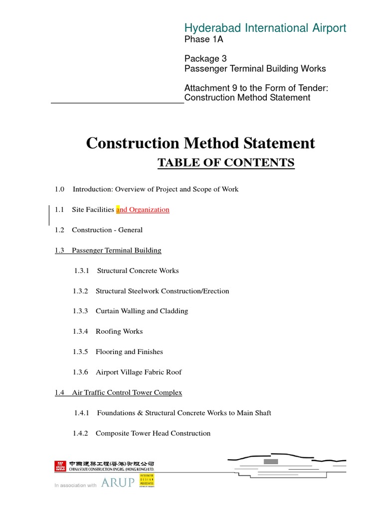 Dokumen - Tips - Construction Method Statement Intranetcohlcom NBSPPDF Fileconstruction PDF ...