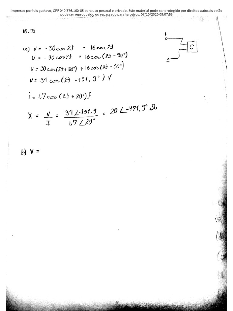 Resolução Capítulo 10 David E Johnson Fundamentos De Análise De