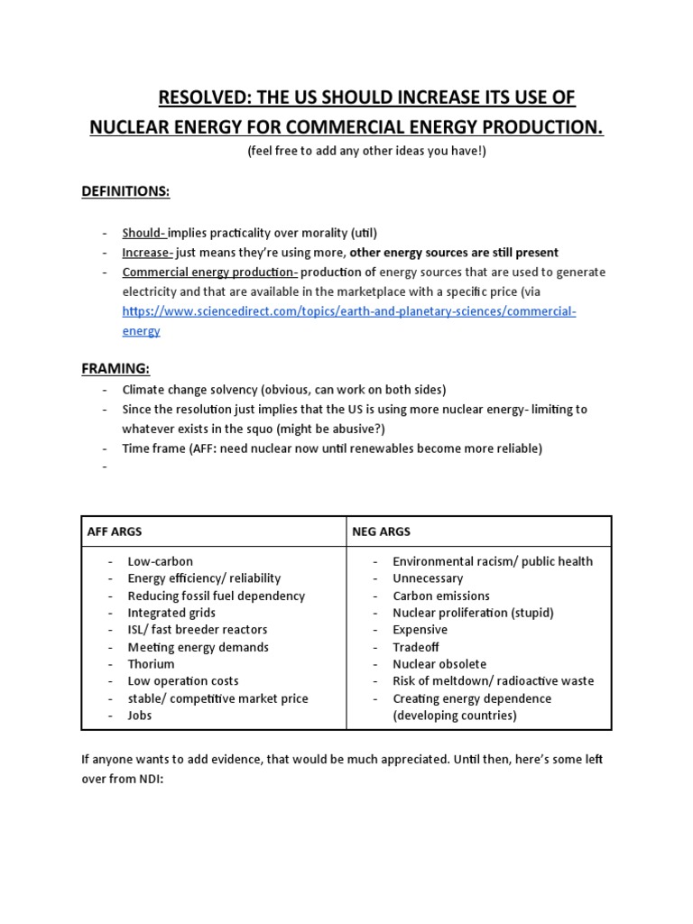 Boosting Nuclear Energy for US Power | PDF | Nuclear Power | Energy ...