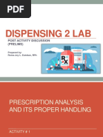 Generic Dispensing Flowchart | PDF