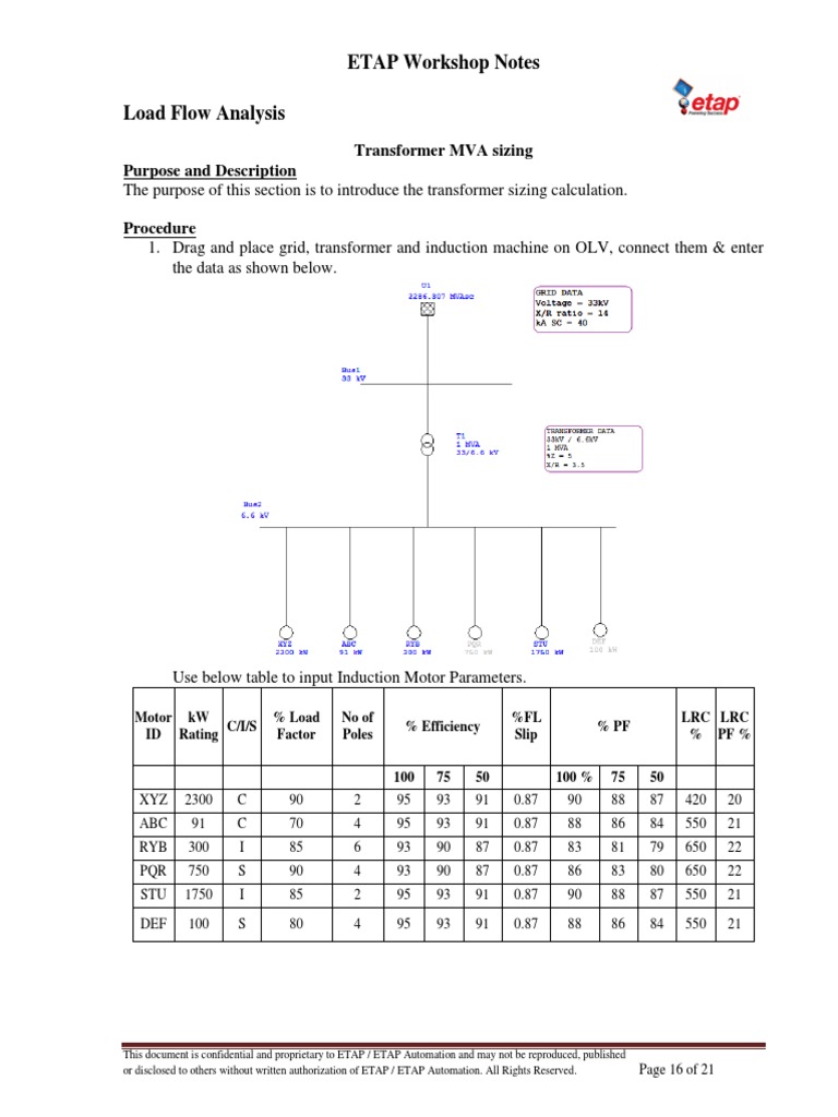 3.3load List & Trafo Sizing PDF | PDF | Electrical Engineering