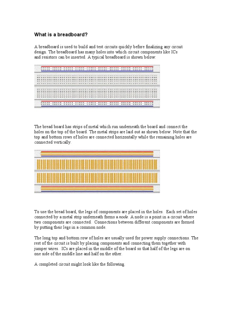 Breadboard | PDF