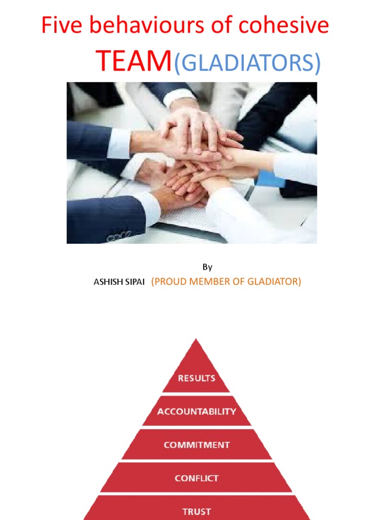 Five Behaviours of Cohesive TEAM | PDF