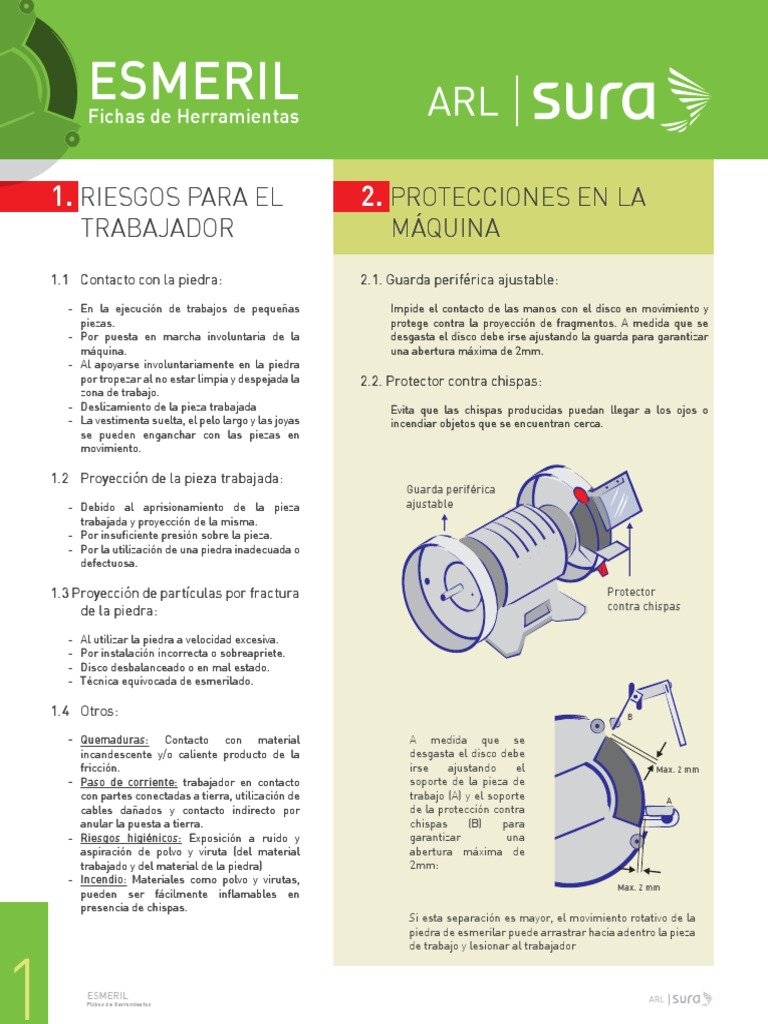 ESMERIL | PDF | Herramientas | Guante