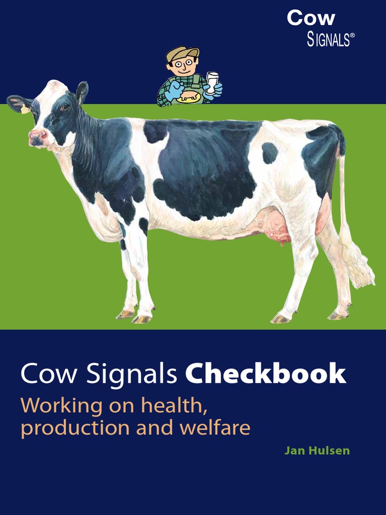 Cow Signals Checkbook: Working On Health, Production and Welfare | PDF ...