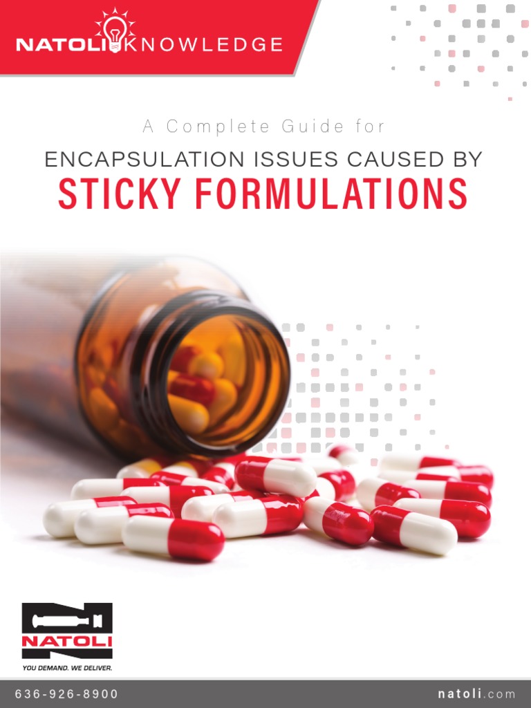 Encapsulation Sticky Formulation Guide PDF | PDF | Clothes Dryer ...