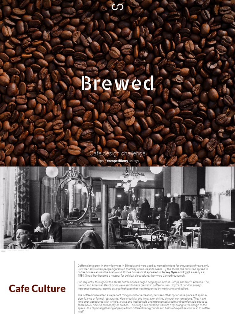Coffe House Breif | PDF | Coffeehouse | Coffee