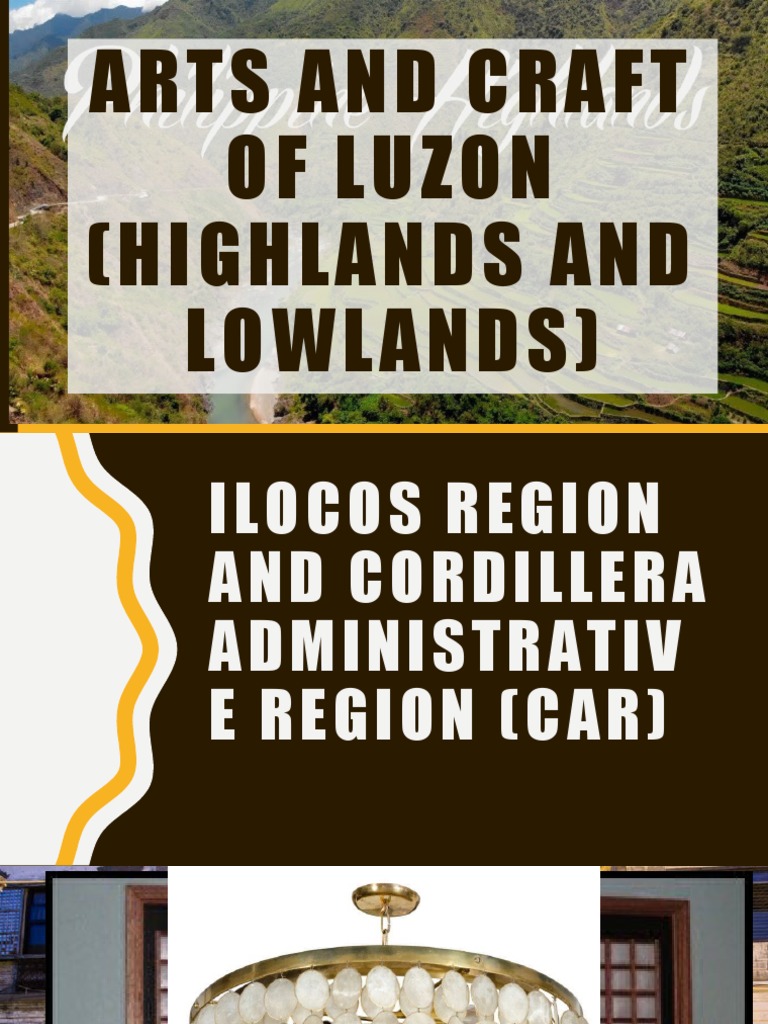 Arts and Craft of Luzon (Highlnds) | PDF | Philippines | Tattoo