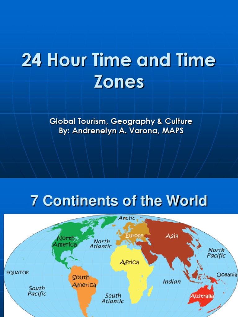 Understanding Time Zones and Coordinating Times Globally | PDF ...