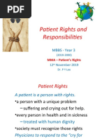 Patients' Rights Charter Guide SA | PDF | Health Care | Informed Consent