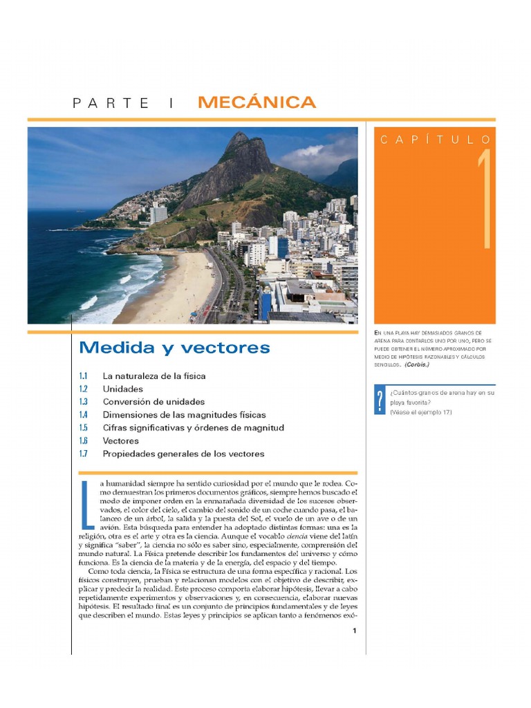 Tipler Capítulos 1, 2 y 3 - Ingreso UTN FRA | PDF