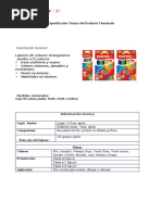 Ficha Técnica Gorra 602 | PDF