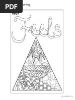 The Colour Monster Coloring Sheet | PDF | Self-Improvement